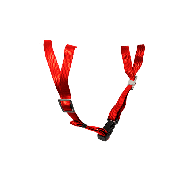 Strap Set Two - Ruby Red